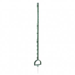 Piquet de clôture électrique à étrier